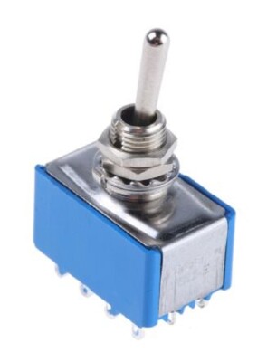 Apem TOGGLE SWITCH 5666A 4A 30V DC Latching 4-Pole On-Off, Panel Mount, Solder | eBay