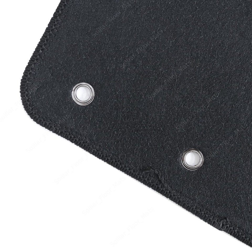 For 2012-2019 Nissan Versa Front & Rear Floor Mats Carpet Waterproof ...