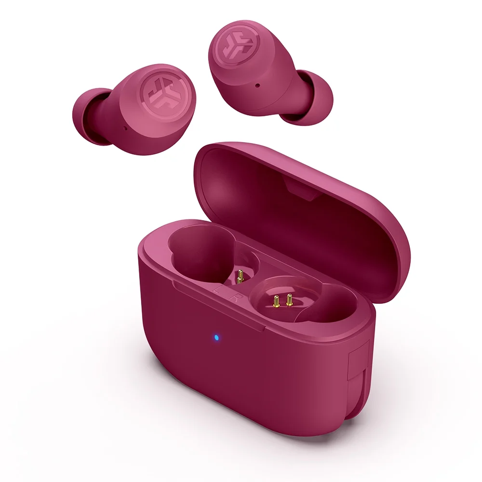 JLab EBGAIRPOPRDRKPNK124 Go Air Pop True Wireless Earbuds w/ Charging ...