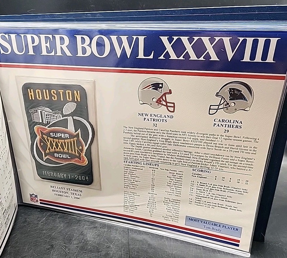 Willabee & Ward NFL SUPER BOWL PATCH Collection 1-58 Plus 50 & 100 Year ...