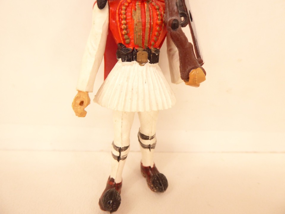 AOHNA - SOLDAT GREC EVZONE - GREEK EFZON SOLDIER - 7 Cm / 1/32 - RARE ...