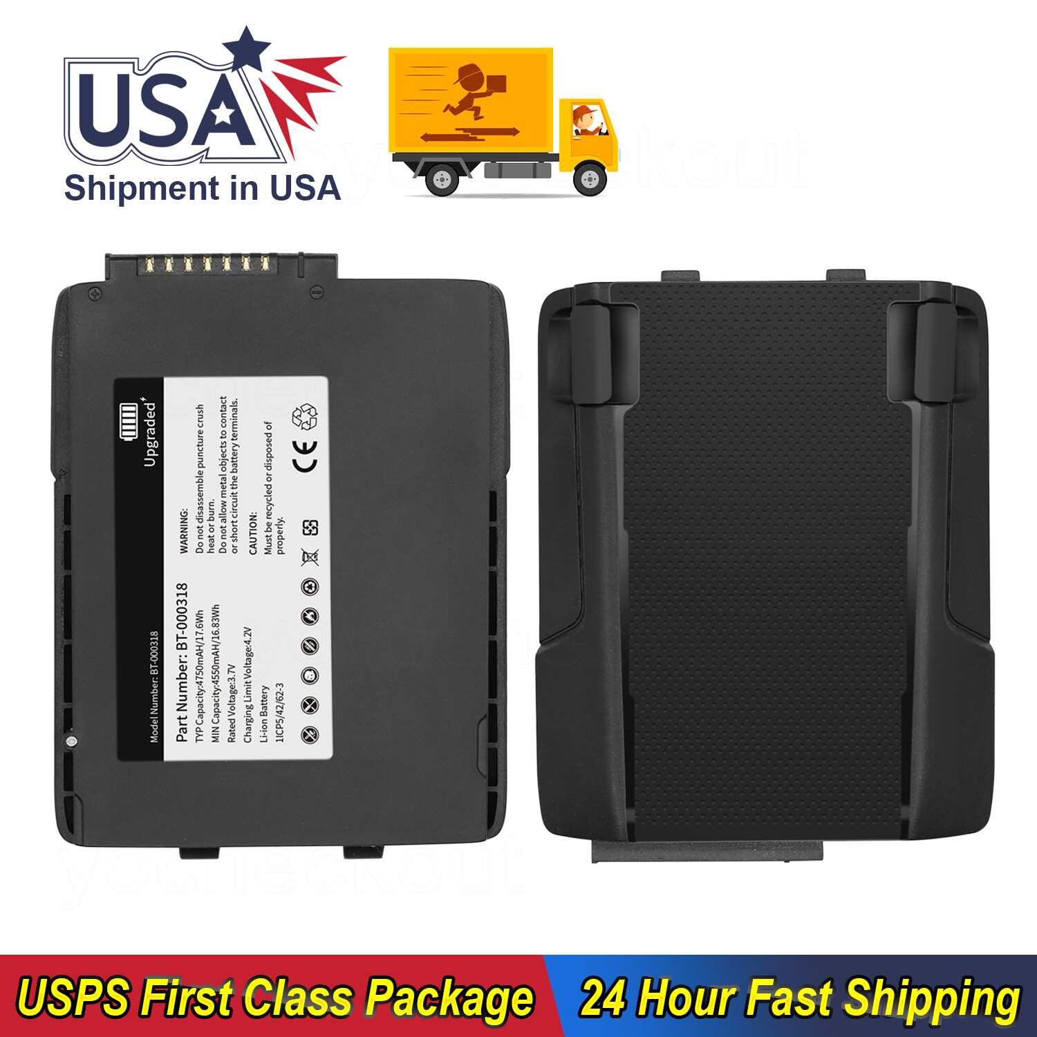 Battery 82-171249-02 BT-000318 For MOTOROLA Symbol TC70 TC75 TC72 82 ...