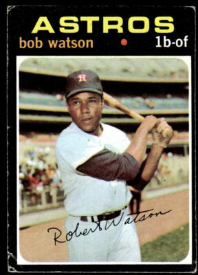 1971 Topps Bob Watson #222 Houston Astros Baseball Card | eBay