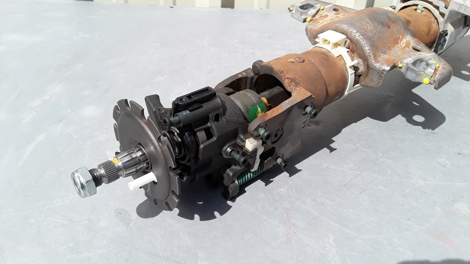 2014-2018 CHEVROLET SILVERADO 2500HD 6.0L STEERING COLUMN W/ MANUAL ...