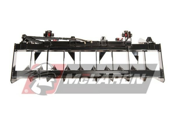 Dual Cylinder Grapple Bucket for JCB Machines 84" Wide Heavy Duty | eBay