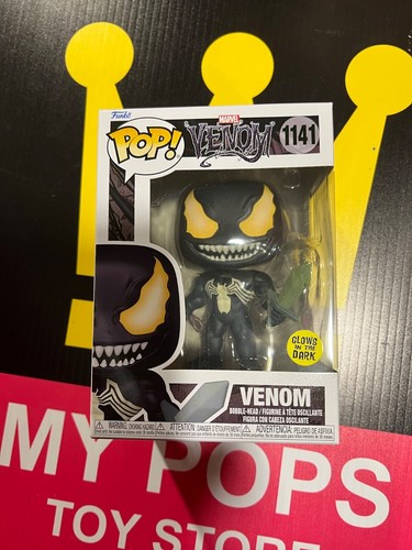 **IN HAND** EXCLUSIVE Funko Pop! VENOM WITH HAMMER SWORD GLOW #1141 | eBay