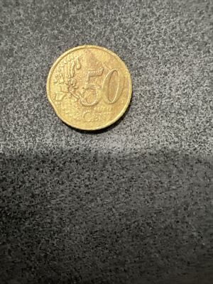 2002 Italy 50 Cent Euro Coin, Rare Collectors Coin | eBay