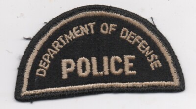 Vintage Department of Defense Police Patch | eBay