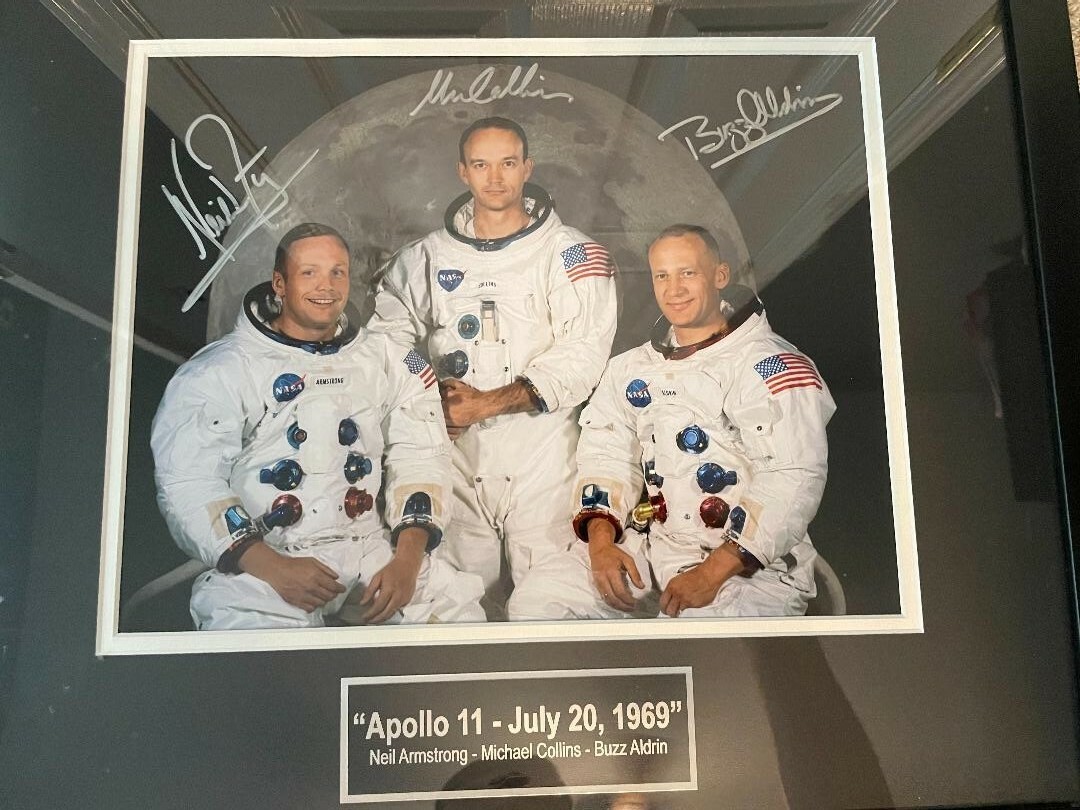 Buzz Aldrin And Armstrong Mike Collins And Neil