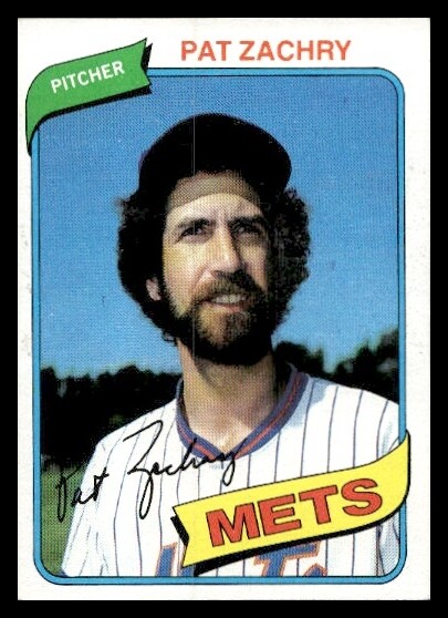 1980 Topps #428 Pat Zachry New York Mets Baseball card | eBay