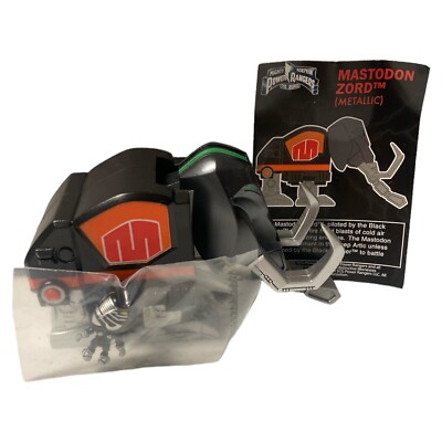 Loyal Subjects Mighty Morphin Power Rangers Black Ranger Mastodon Zord ...