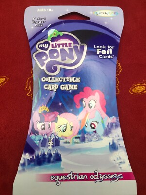 My Little Pony CCG Equestrian Odysseys Booster Pack Sleeved MLP Sealed ...