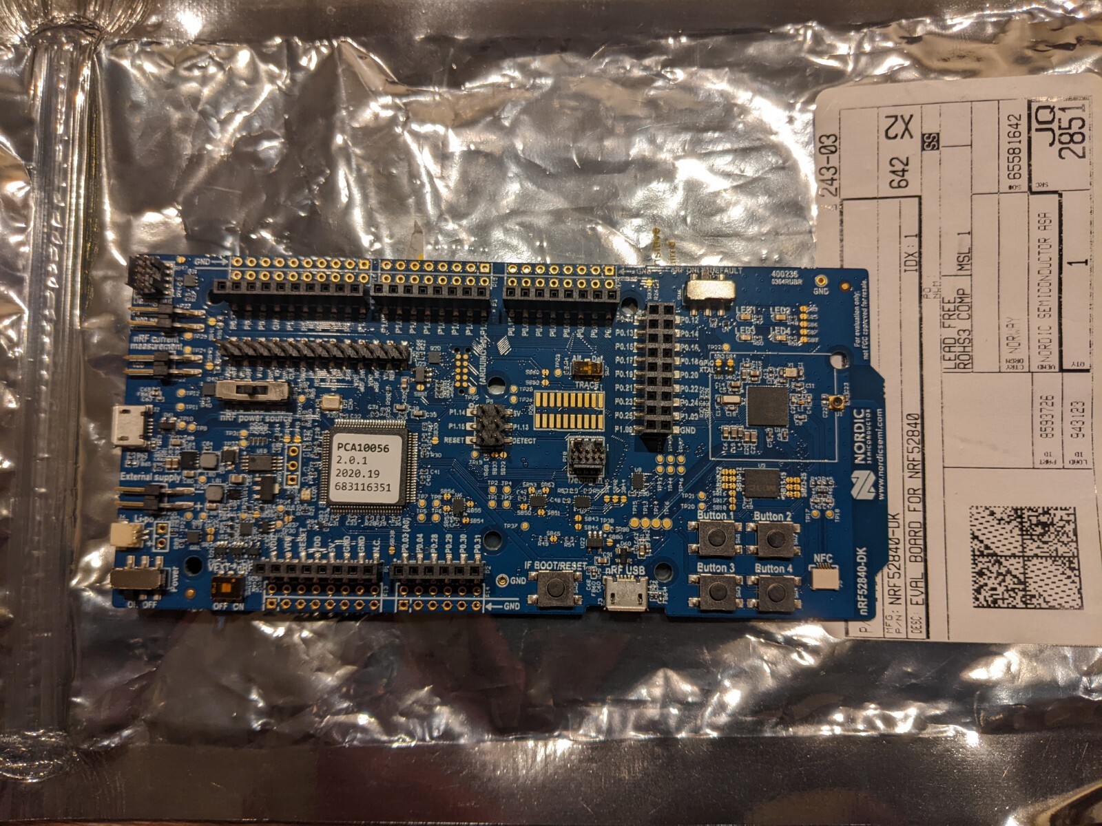 Nordic Semiconductor nRF52840-DK - Development Tools. | eBay