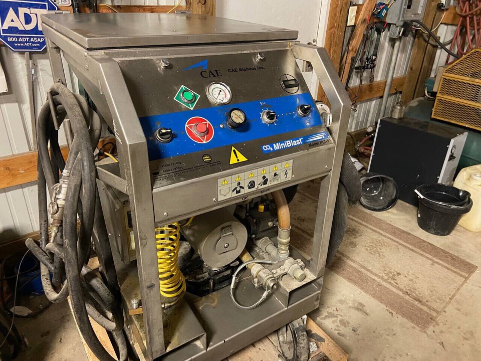 CO2 MiniBlast Model PLT-5X - CO2 Dry ice Blasting Machine | eBay