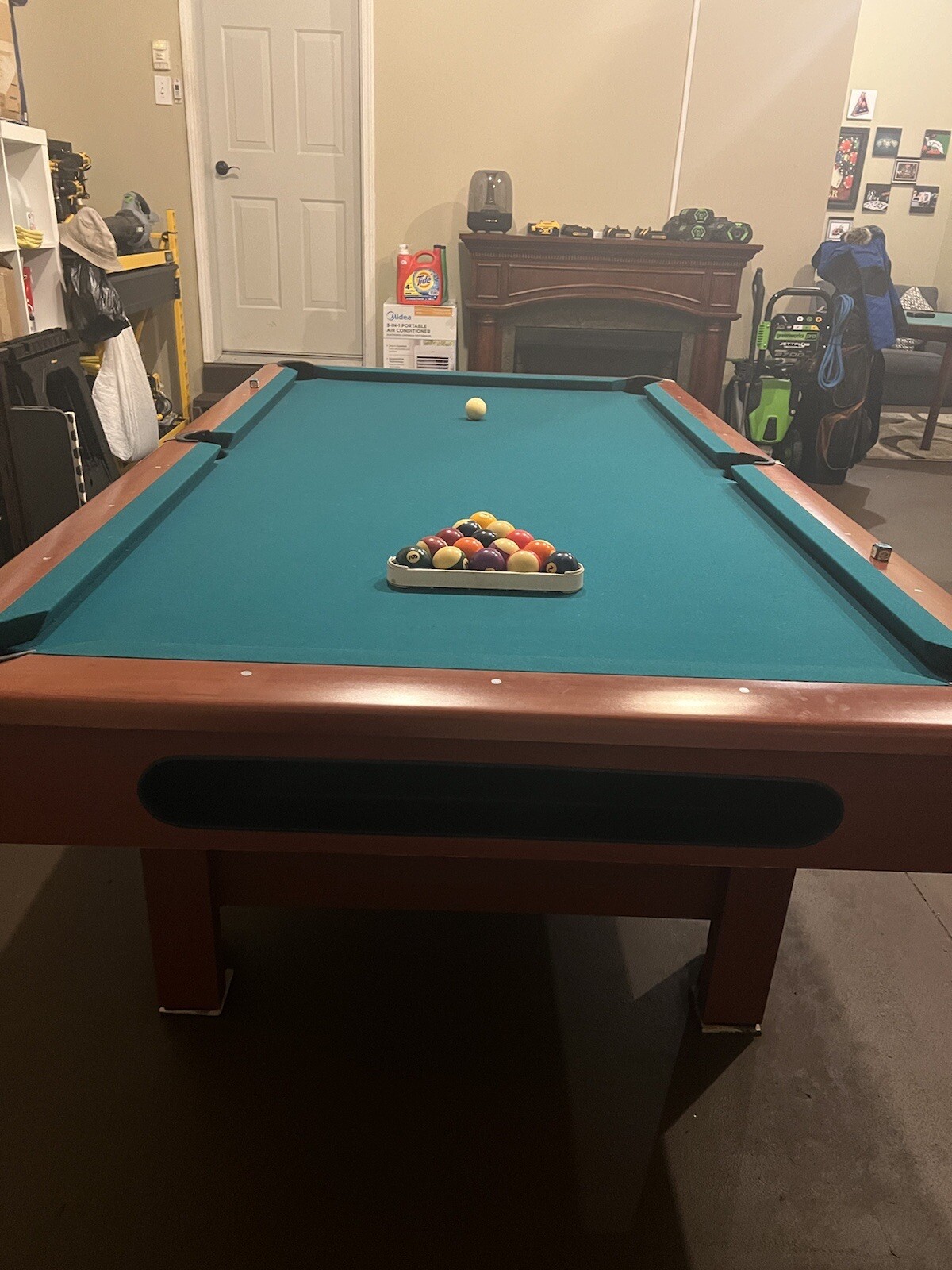 Brunswick Contender pool table for sale, used | eBay