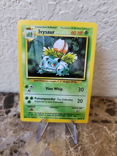 1995 Ivysaur 30/102 Rare REG Base Set Pokemon Card | eBay