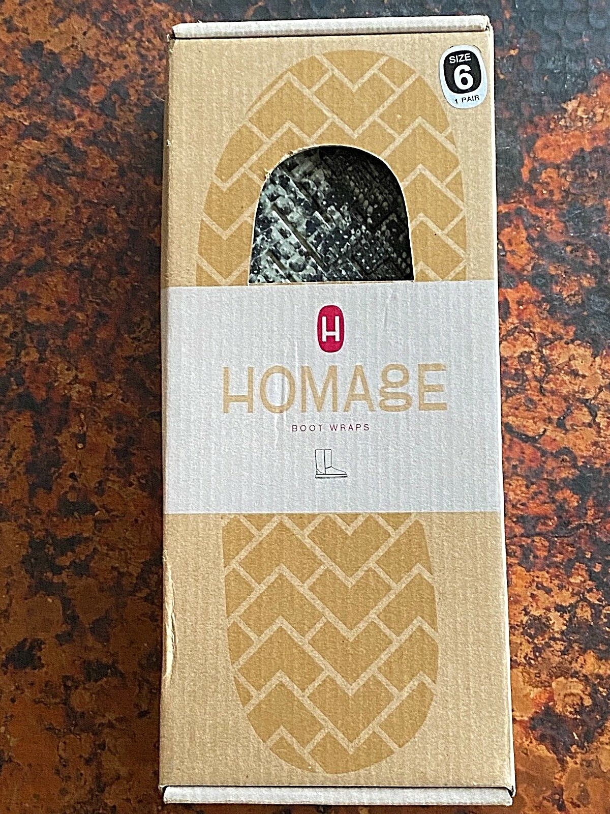 HOMAGE 176130 Women's Snake Print Rubber Boot Wrap Shoe Size 6 for sale ...