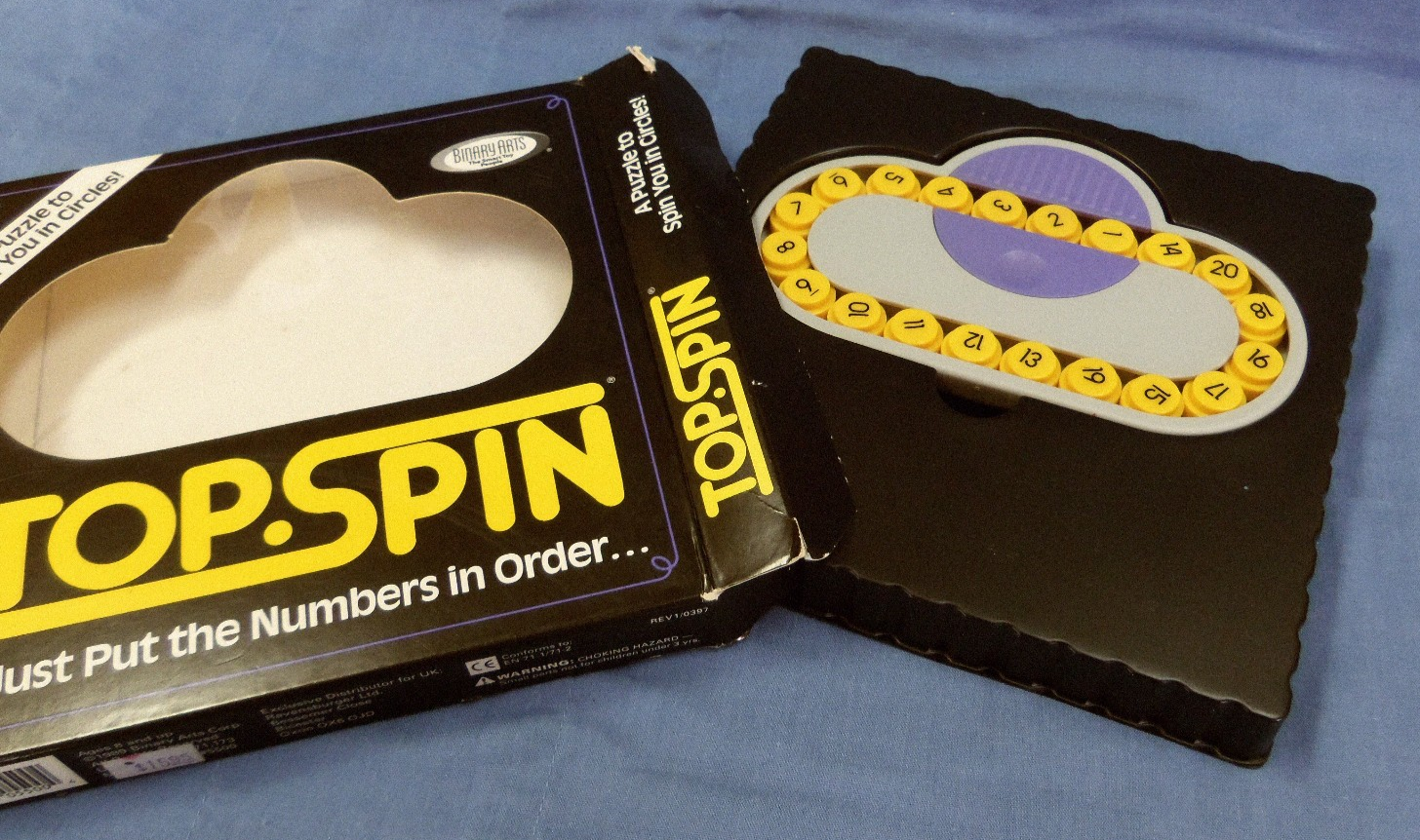 Top.Spin puzzle by Binary Arts - handheld brain teaser game, in ...