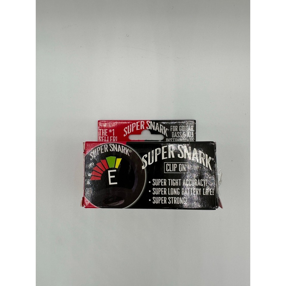 SNARK Super Snark 3 Clip-On Guitar/Bass Tuner - Black | eBay
