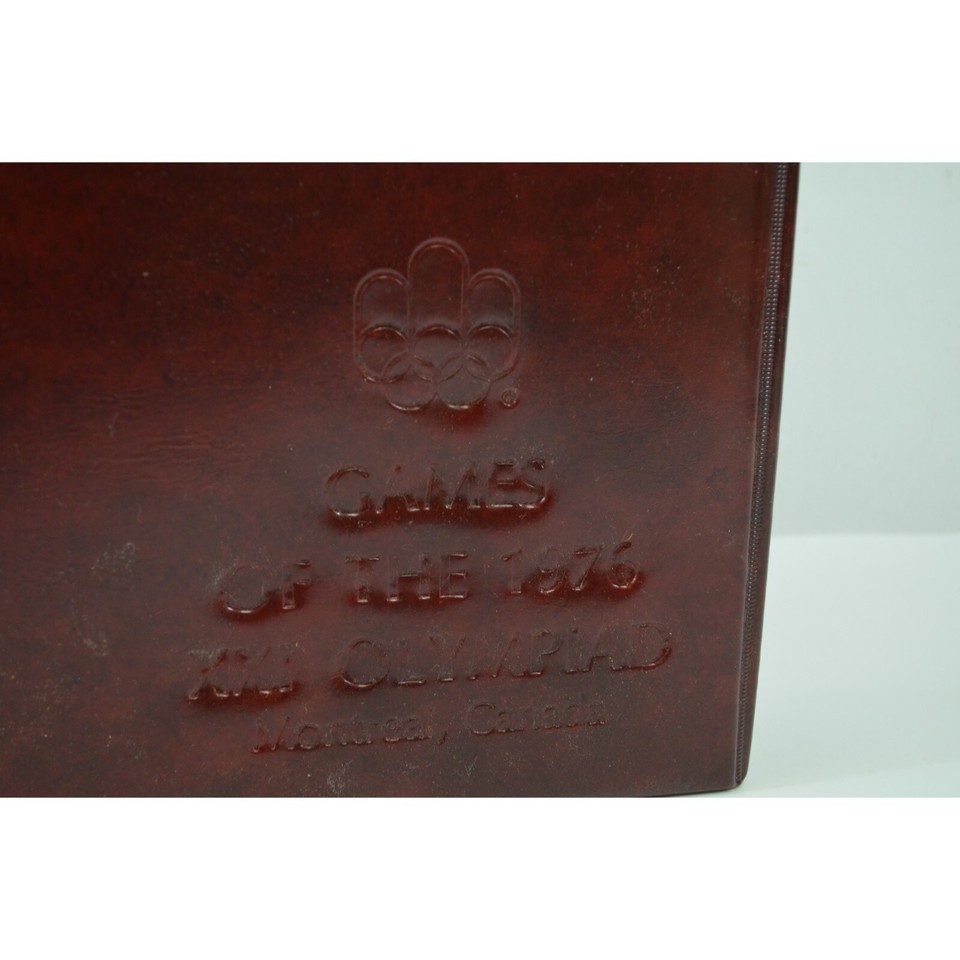 Montreal Silver Coin Binder / Book ONLY 1976 Olympics Olympiad NOS | eBay