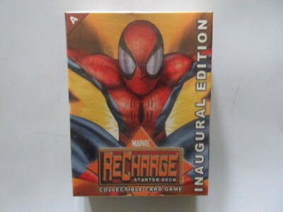 Marvel ReCharge collectible card game Inaugural Edition | eBay