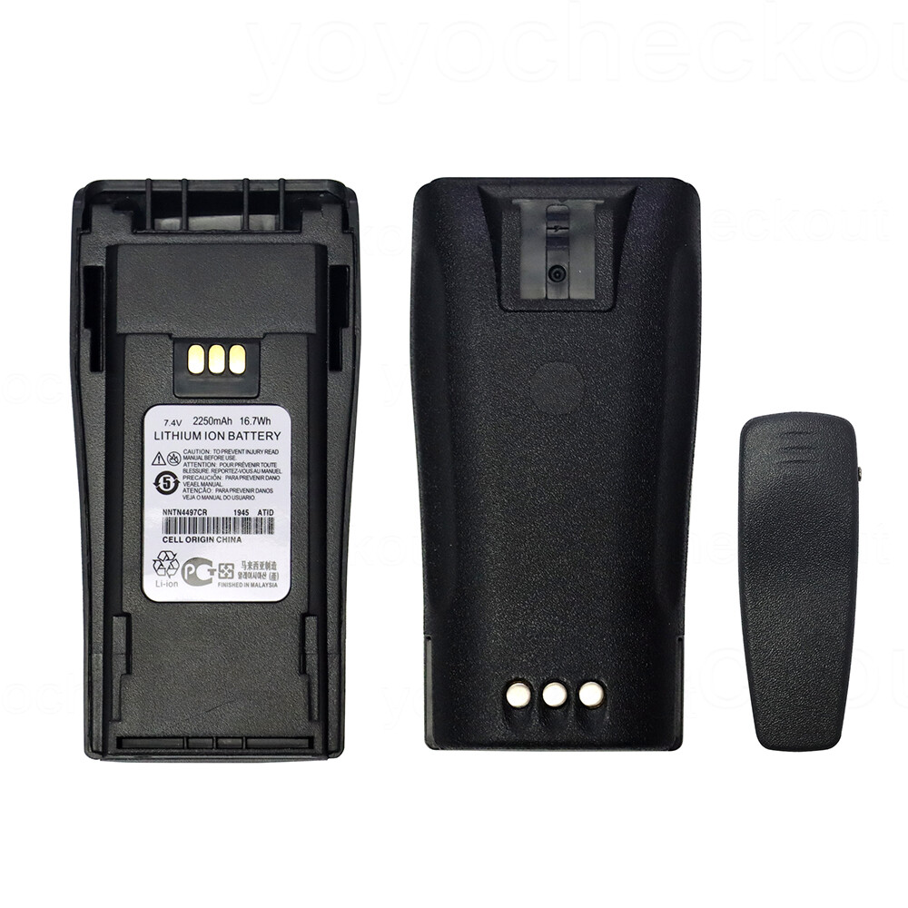 Li-ion Battery NNTN4497 For Motorola CP200D DEP450 PR400 CP200 NNTN4496 ...