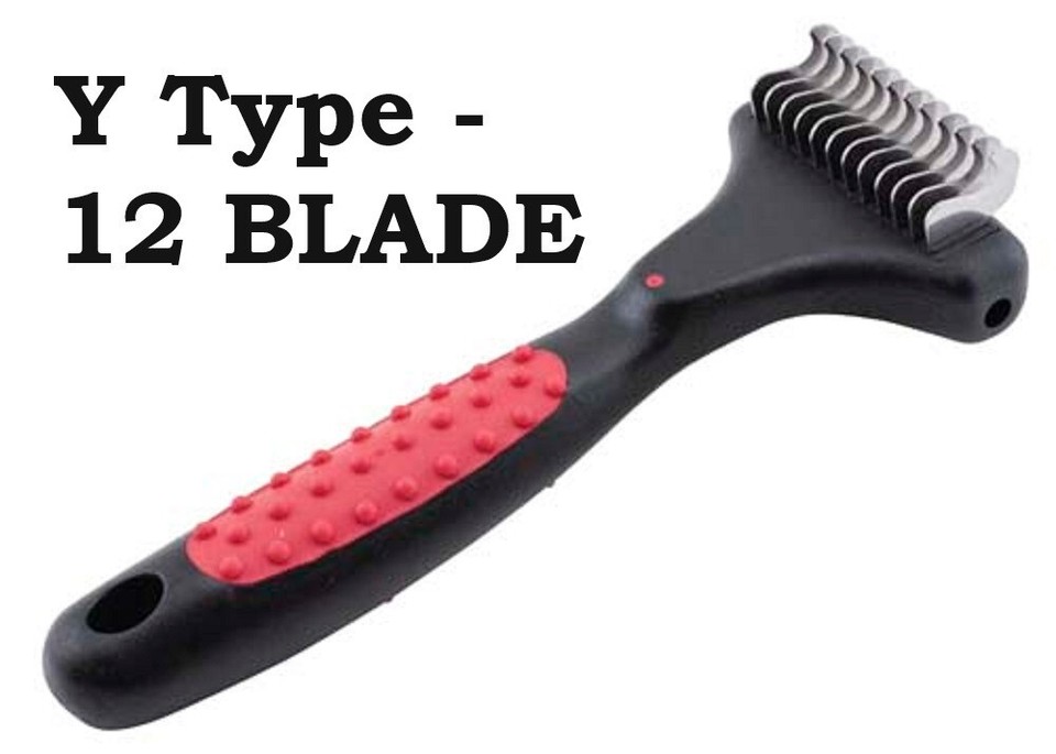 Dog Cat Hair Coat MATBREAKER Mat Breaker DE-MATTER RAKE Razor Tool 12 ...