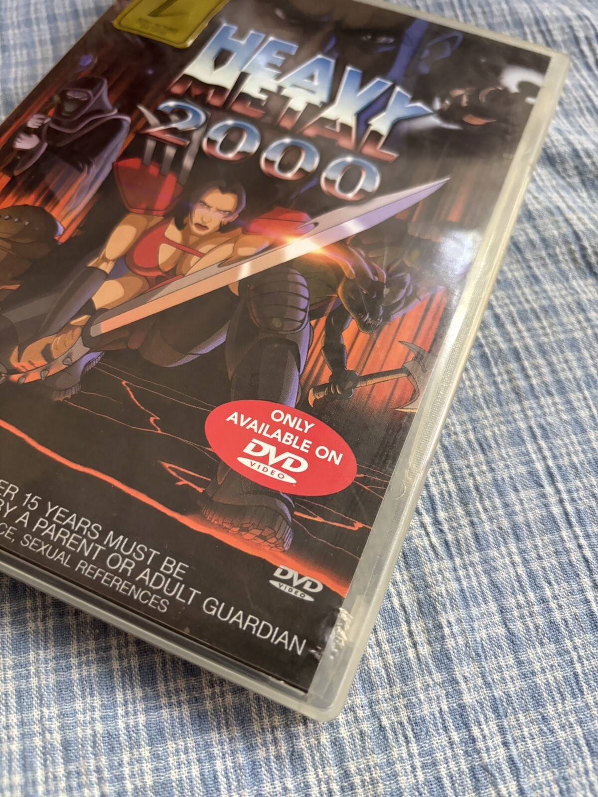 Lot Of 2 DVDs - Heavy Metal 2000 & Heavy Metal 1981 Anime Cult Classic ...