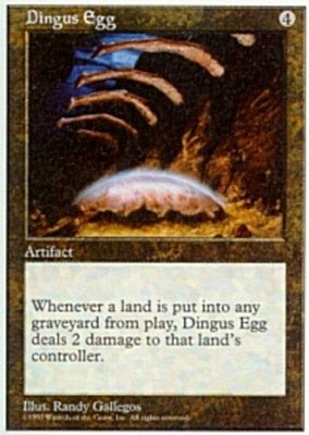 Dingus Egg ~ Heavily Played 5th Edition Fifth MTG Magic UltimateMTG ...