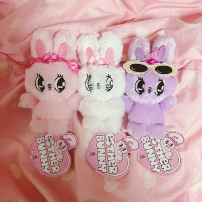 ESTHER BUNNY Plush Mascot Toy 3 Types Set Rare | eBay