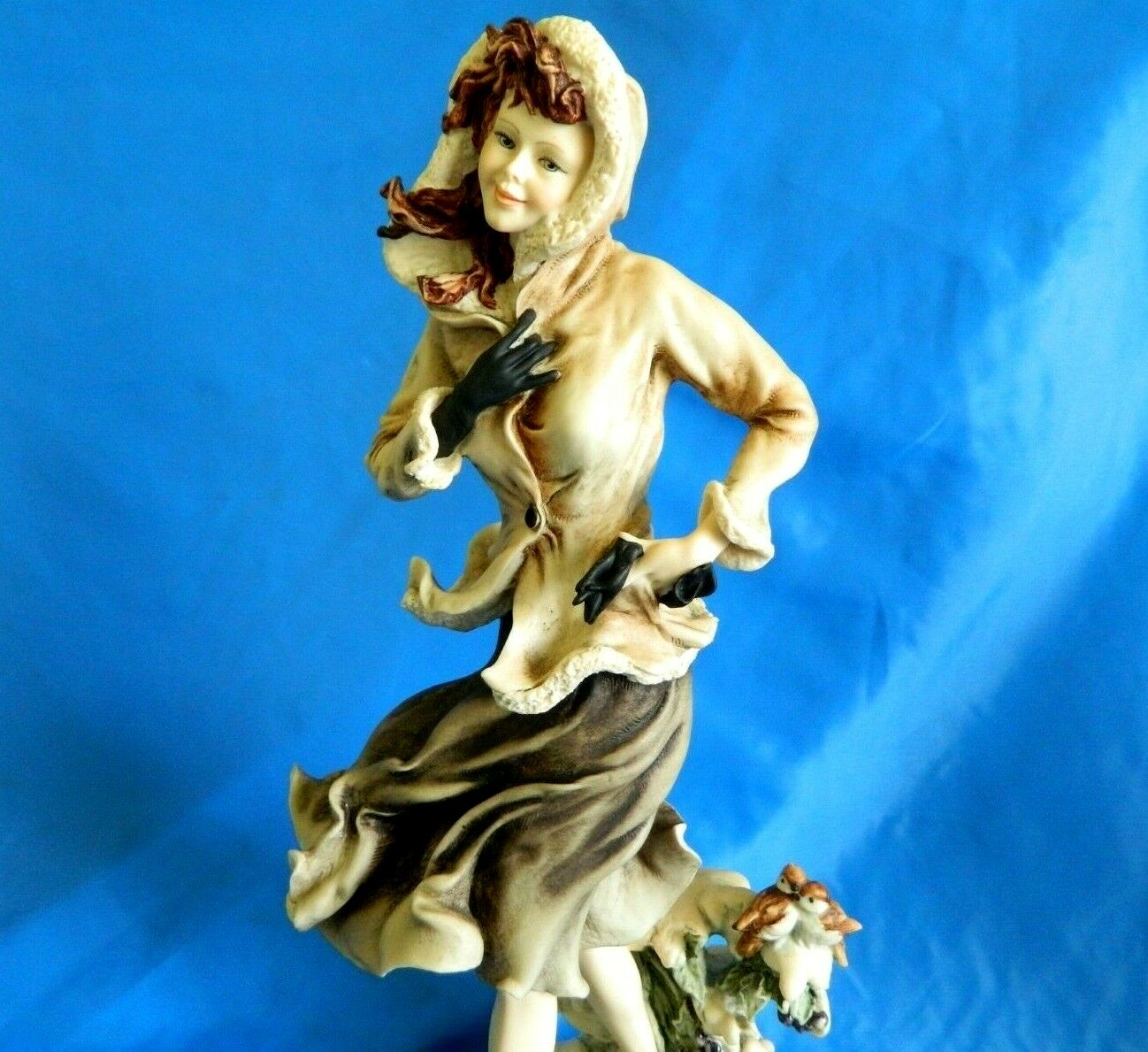 GIUSEPPE ARMANI FIGURINE ORIGINAL #0235C WINTER -SNOW FLAKES HAND ...