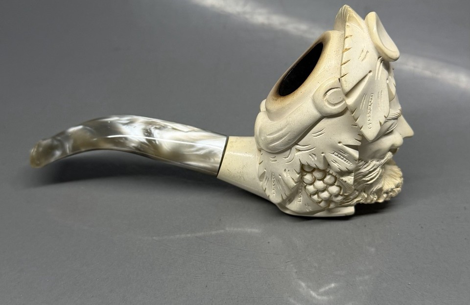 Vintage CAO Handcrafted Meerschaum Smoking Tobacco Pipe - Bekler With ...
