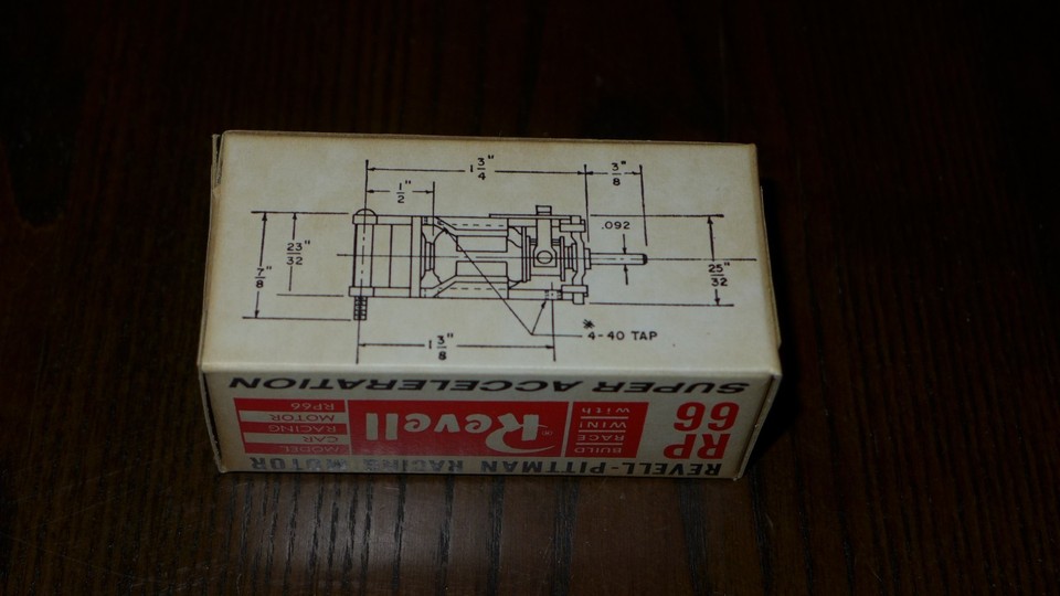 Revell Pittman Racing Motor RP 66 RP66 - R 1096:600 - Vintage HTF NOS ...