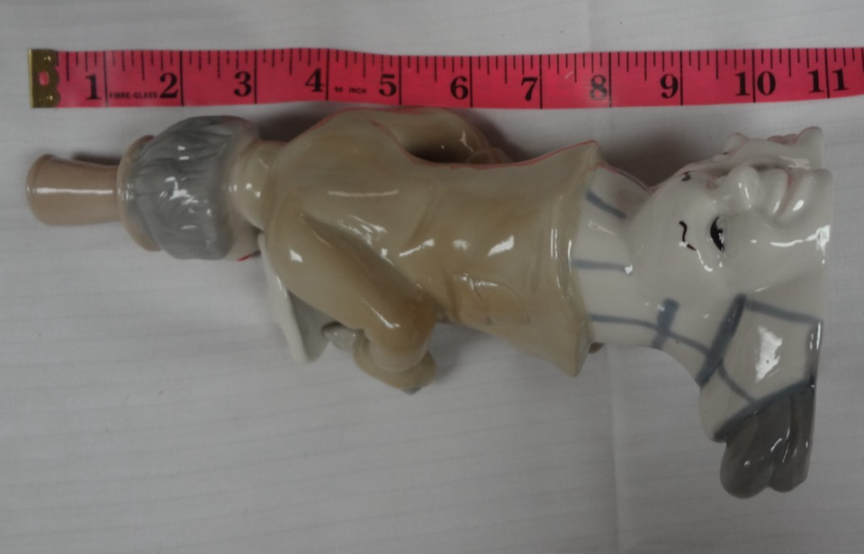 Vintage Cascade Clown W/Long Hat & Mask In Hand Drama Faces Figurine | eBay