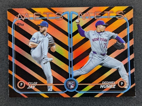 2024 Topps Update Holiday #US82 Dedniel Nunez / Tyler Jay RC New York ...