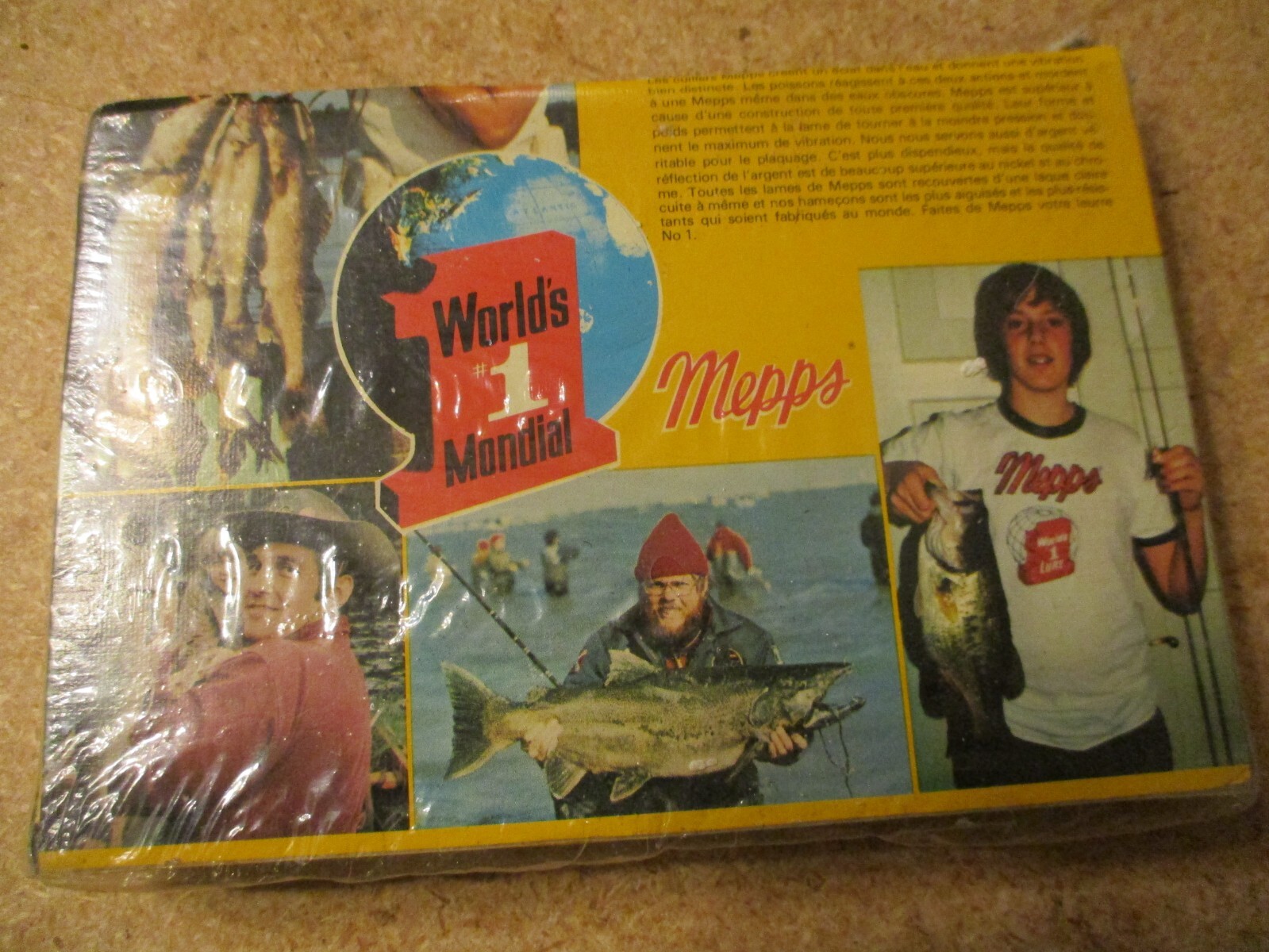 MEPPS PIKER K3 FISH FISHING LURES MINT IN PACKAGE UNUSED LARGE WALLEYE ...