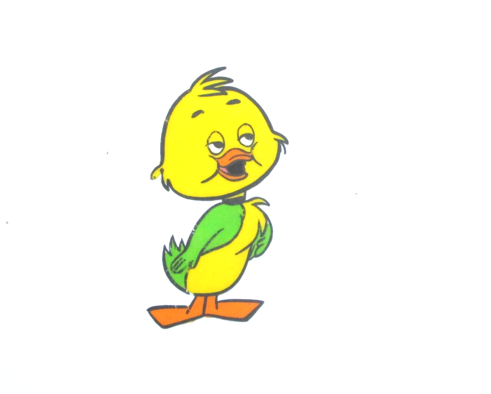 1961-62 YAKKY DOODLE HANNA-BARBERA ORIGINAL PRODUCTION CEL duck ...