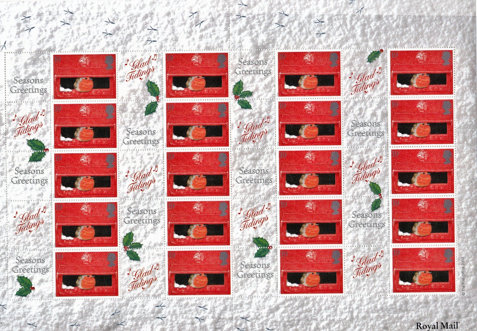 2000 SMILERS SHEETS MNH VARIOUS SHEETS AVAILABLE CHRISTMAS ECT. LS1 ...