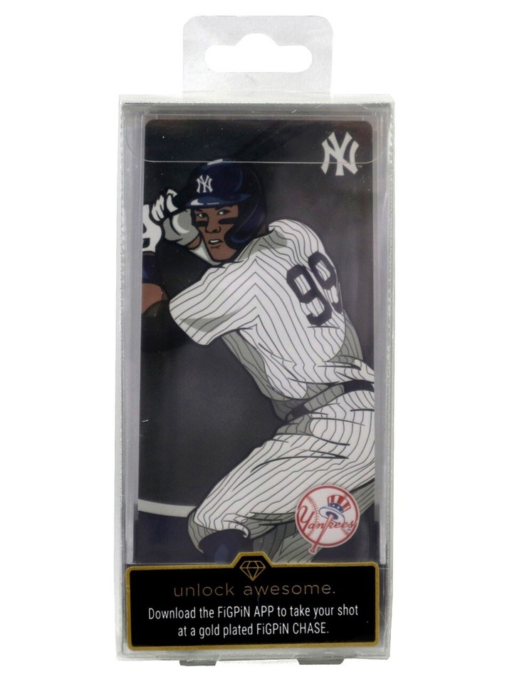 Figpin Aaron Judge MLB Series Enamel Pin #S18 New York Yankees Brand ...