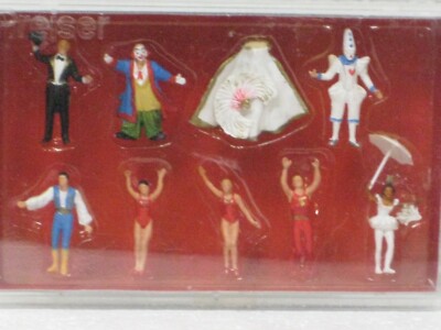 HO SCALE PAINTED CIRCUS FIGURES 20254red FIGURINES | eBay