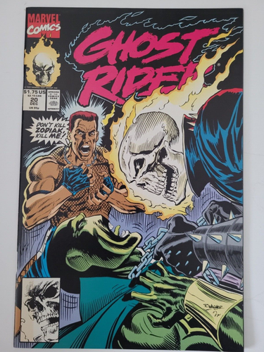 GHOST RIDER #20 (1991) MARVEL COMICS RON WAGNER & MARK TEXEIRA ART | eBay