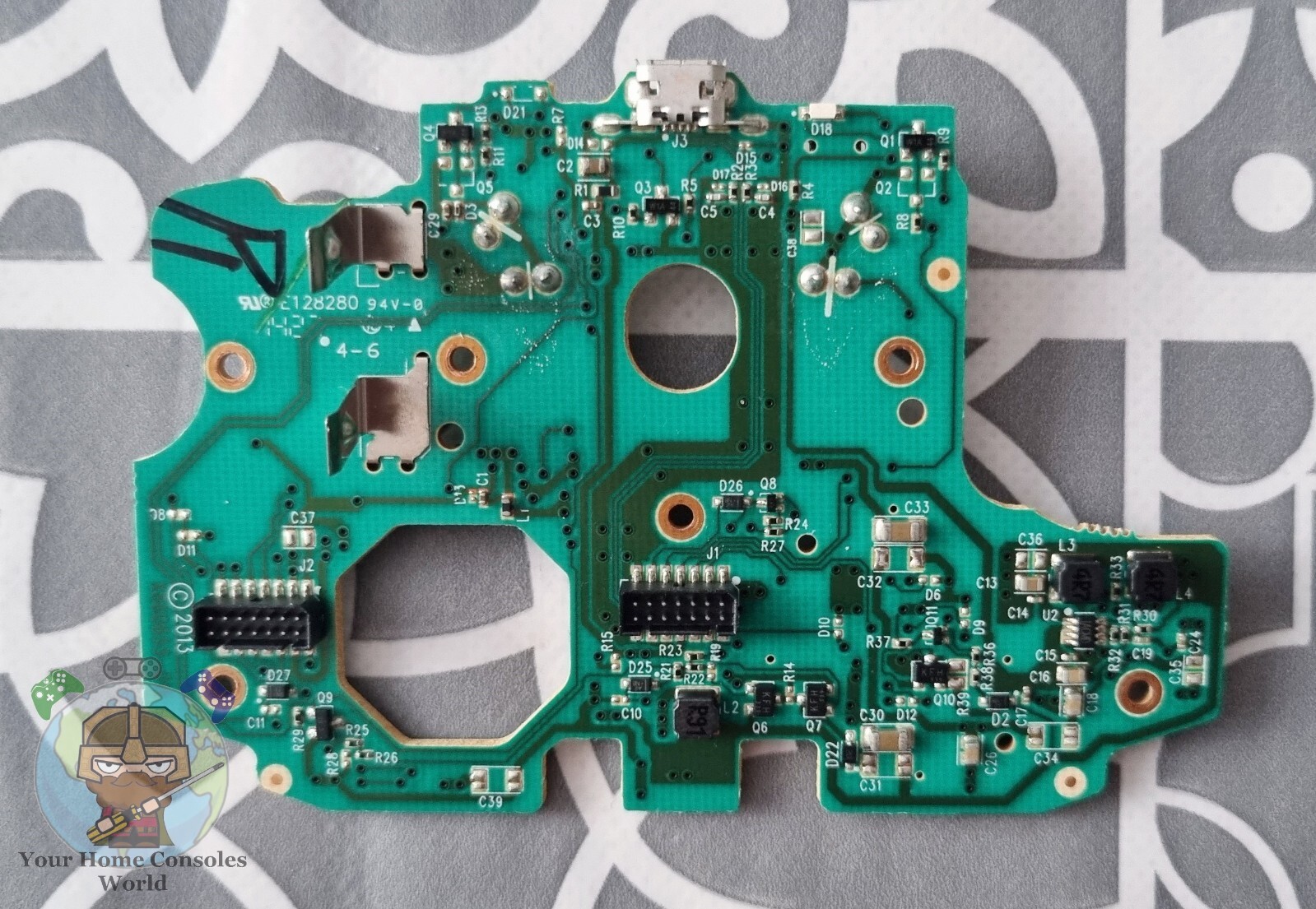 Microsoft Xbox One Controller PCB Button Power Circuit Board Model 1537 ...