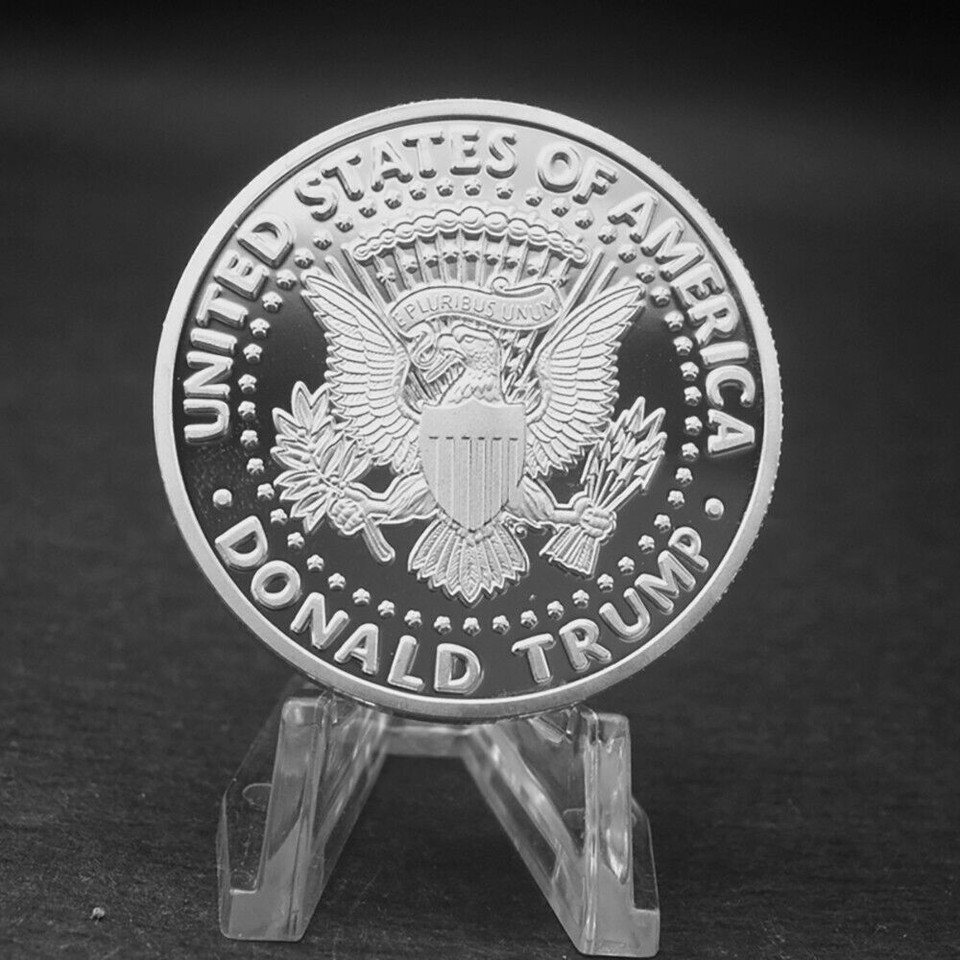 2024 President Donald Trump MAGA Commemorative Challenge Coin Never ...