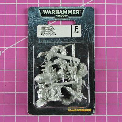 Warhammer 40K Ork Boss Zagstruk NIB Metal - OOP Games Workshop Citadel ...