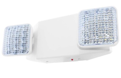 Light Fixture Industries Standard Bright LED Emergency Light EL2 (3 ...