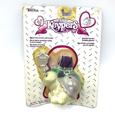 Vintage 1987 Tonka Baby Keypers “Poke”the Turtle 1980's Set #MOSC [GV ...