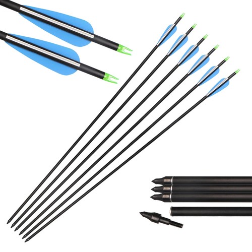 31''carbon Arrows mix carbon arrows Archery Applicable to Reverse ...