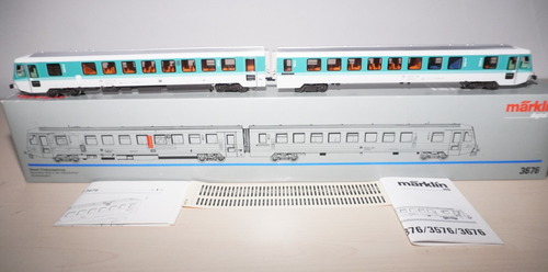 RF21] H0 Märklin 3676 Digitaler Dieseltriebzug BR 628/928 DB, OVP TOP ...