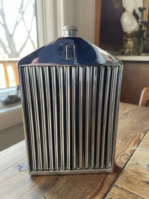 Rolls Royce Vintage Ruddspeed LTD Chrome Radiator Grill Flask Decanter ...