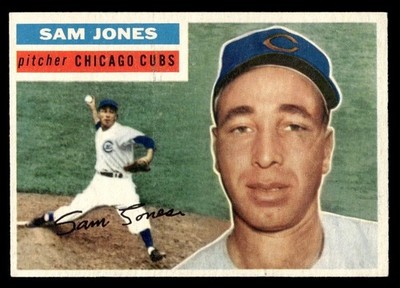 1956 Topps Baseball #259 Sam Jones EX/MT *n1 | eBay